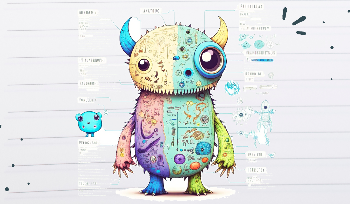 Les monstres (descriptions) - La ptite ecole du FLE