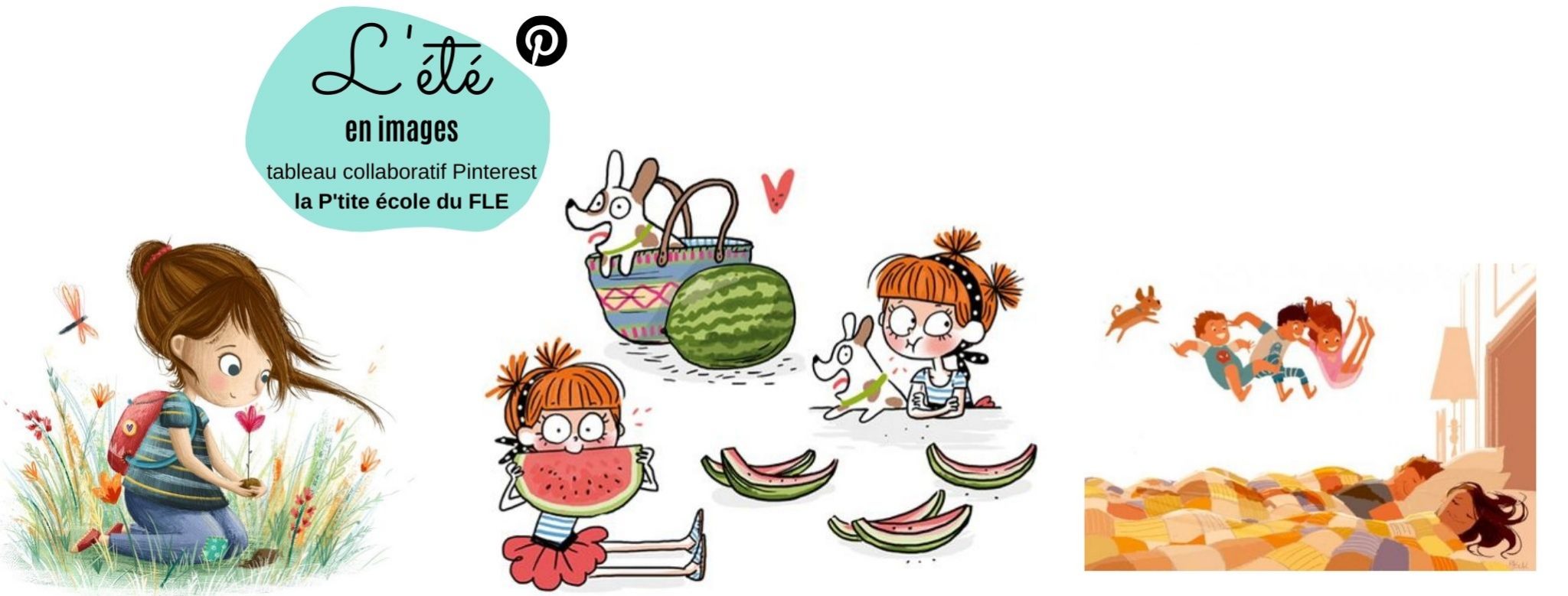 Le lexique de l'été en FLE - A1-A2 - La ptite ecole du FLE